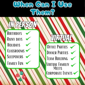 Christmas Virtual Memory Game, Picture Memory Game, Family Fun Game ...