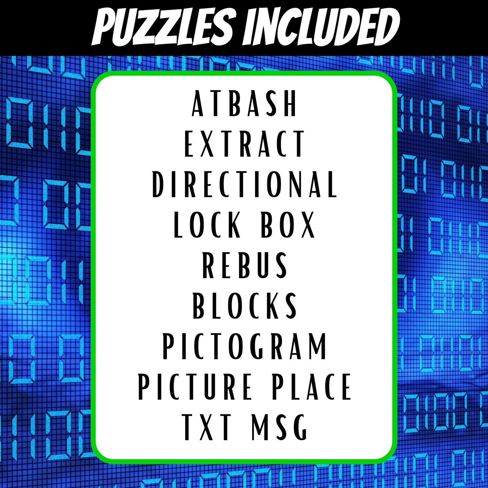 Printable Escape Room for Kids, Birthday Party Games, Kids Puzzles ...