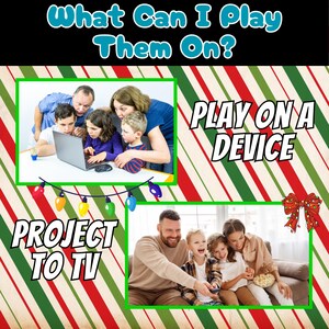 Christmas Virtual Memory Game, Picture Memory Game, Family Fun Game ...