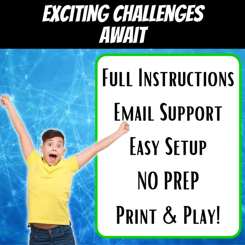 Printable Science Themed Escape Room for Kids, Birthday Party Games ...