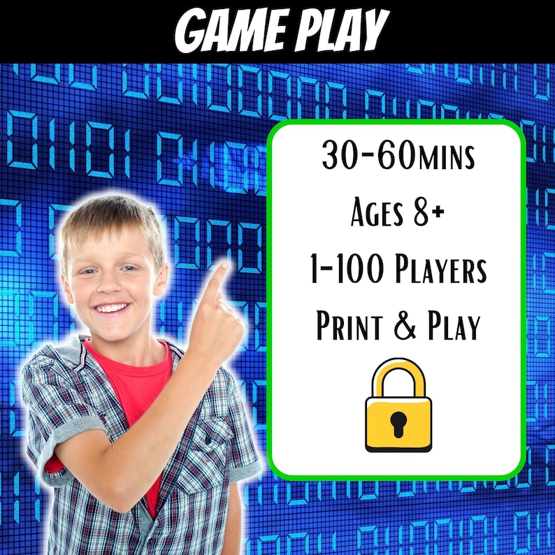 Printable Escape Room for Kids, Birthday Party Games, Kids Puzzles ...