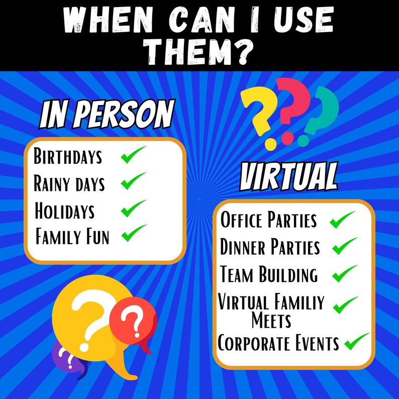 Riddles Challenge Powerpoint Game, Family Fun Game Night, Games for ...
