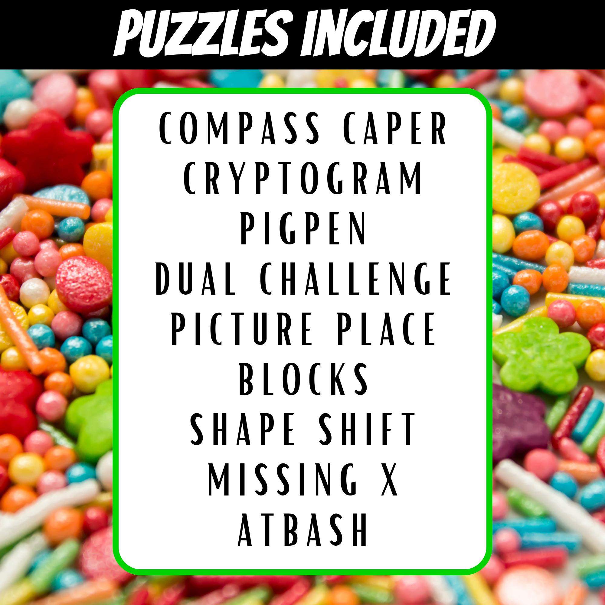 Printable Escape Room for Kids, Birthday Party Games, Kids Puzzle Game ...