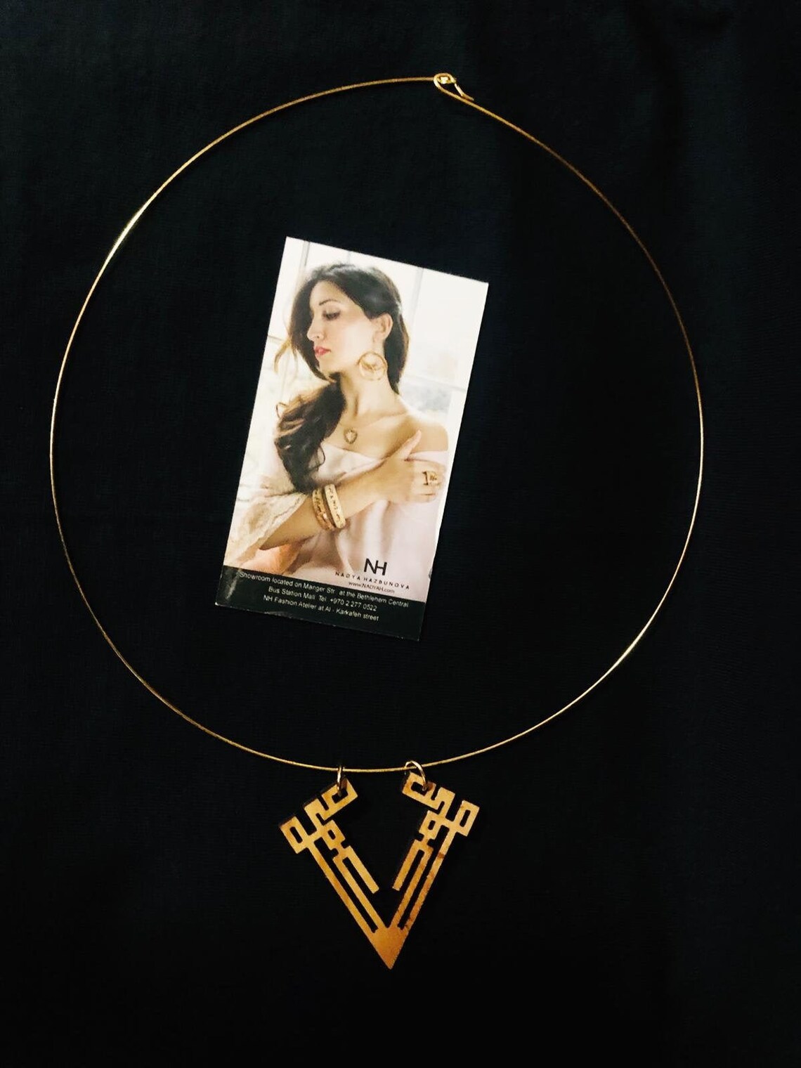 Resilience Arabic Calligraphy Olive Wood Pendant | Etsy