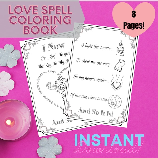 Manifestation Coloring Page - Etsy