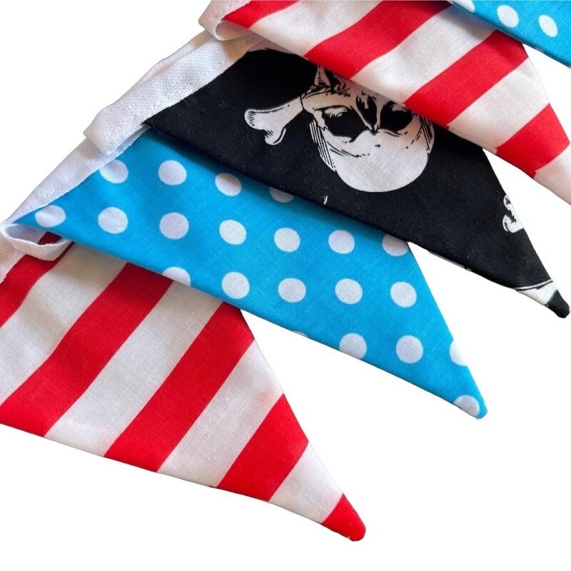Pirate Bunting - Etsy UK