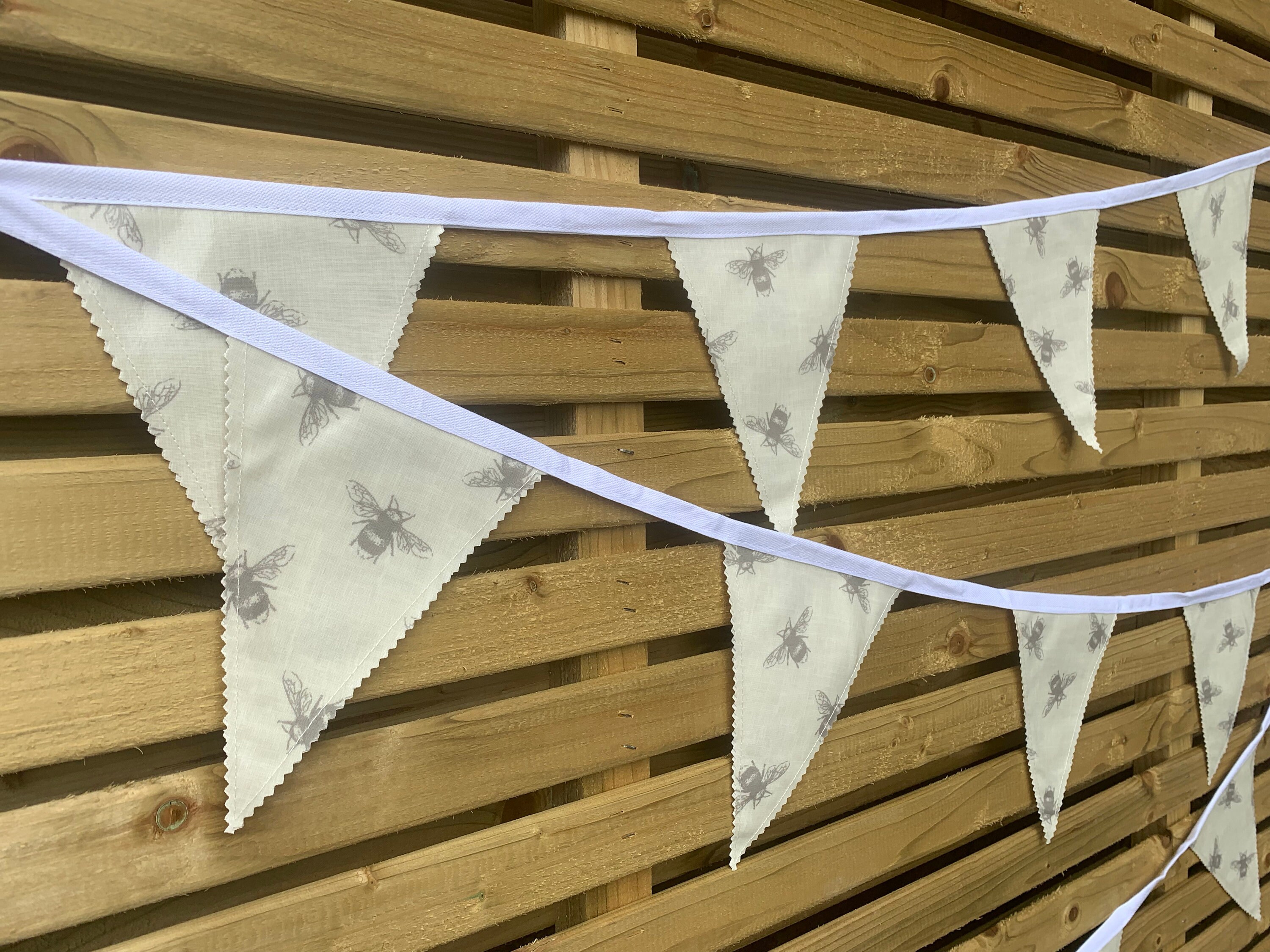 Handmade Outdoor Waterproof Bunting Natural Bees Hive - Etsy UK