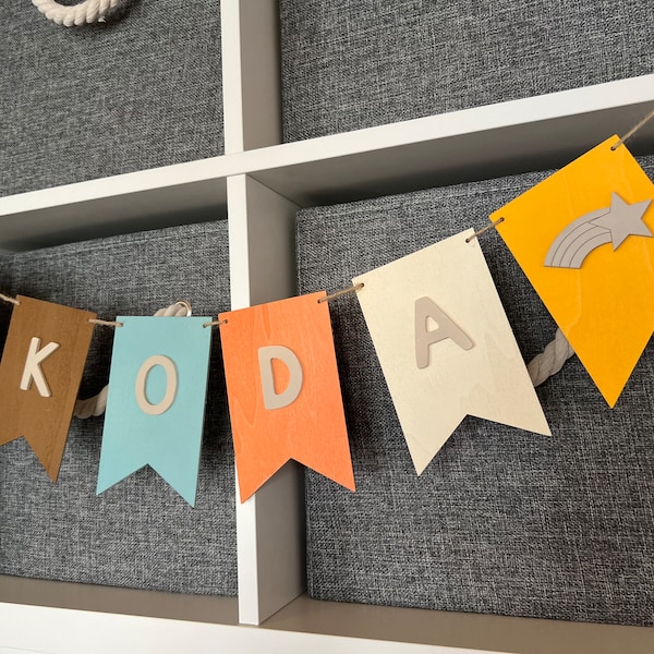 Wooden Bunting - Etsy UK