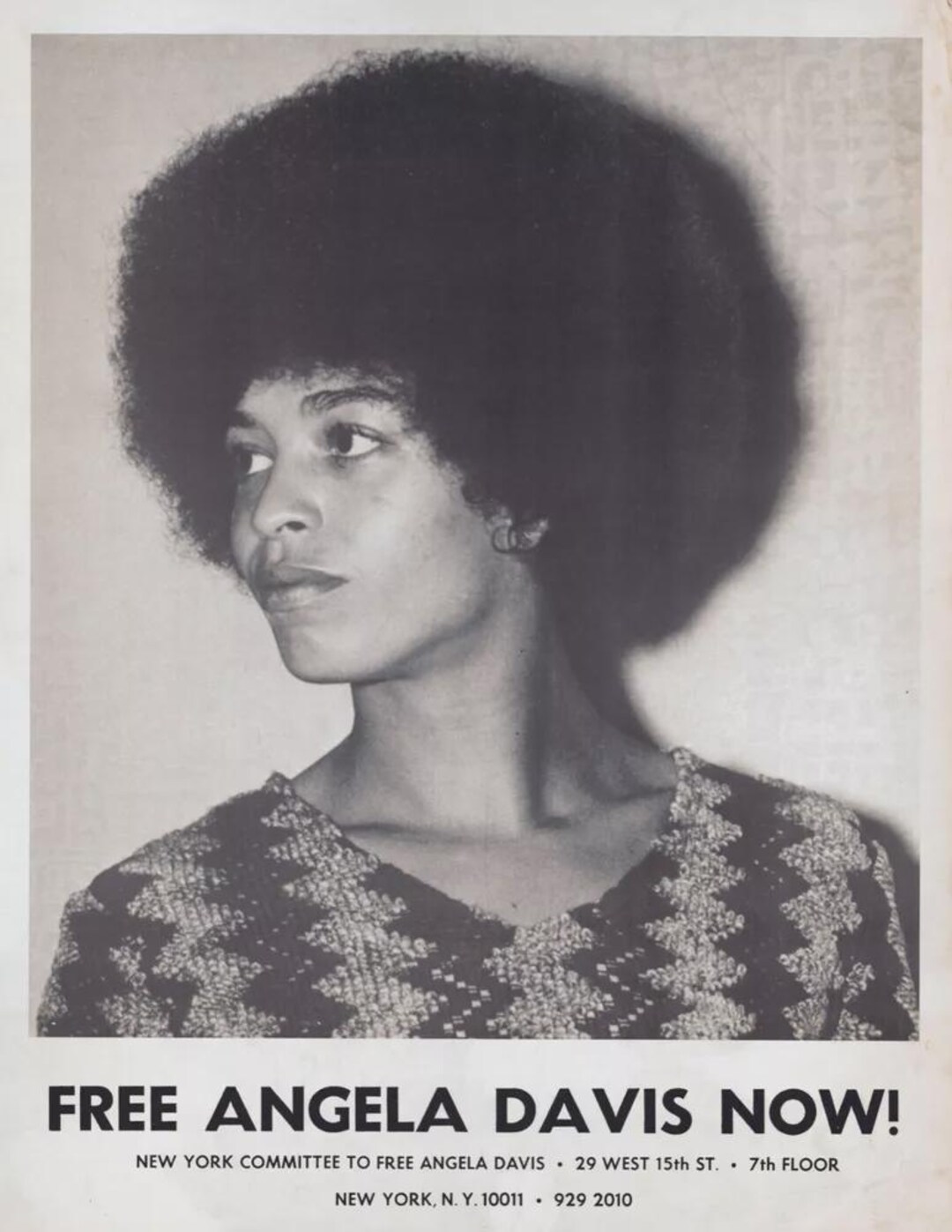 Free Angela Davis Now Poster Civil Rights Poster Print - Etsy