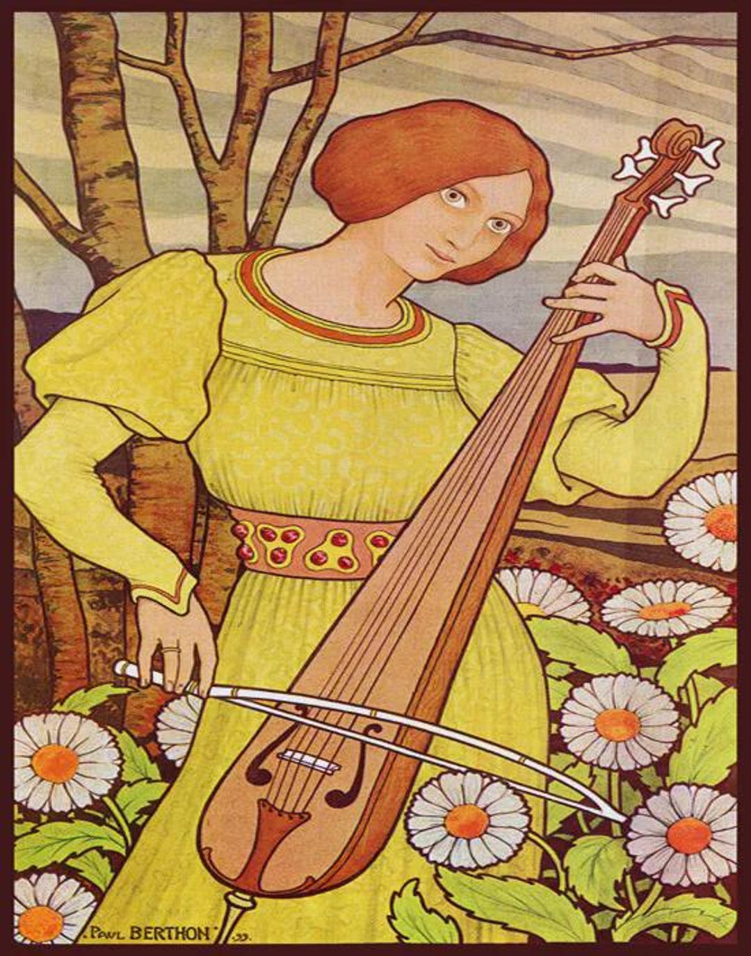 Medieval Art Music Rebec Poster Print - Etsy