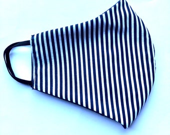 Striped Face Mask | Etsy