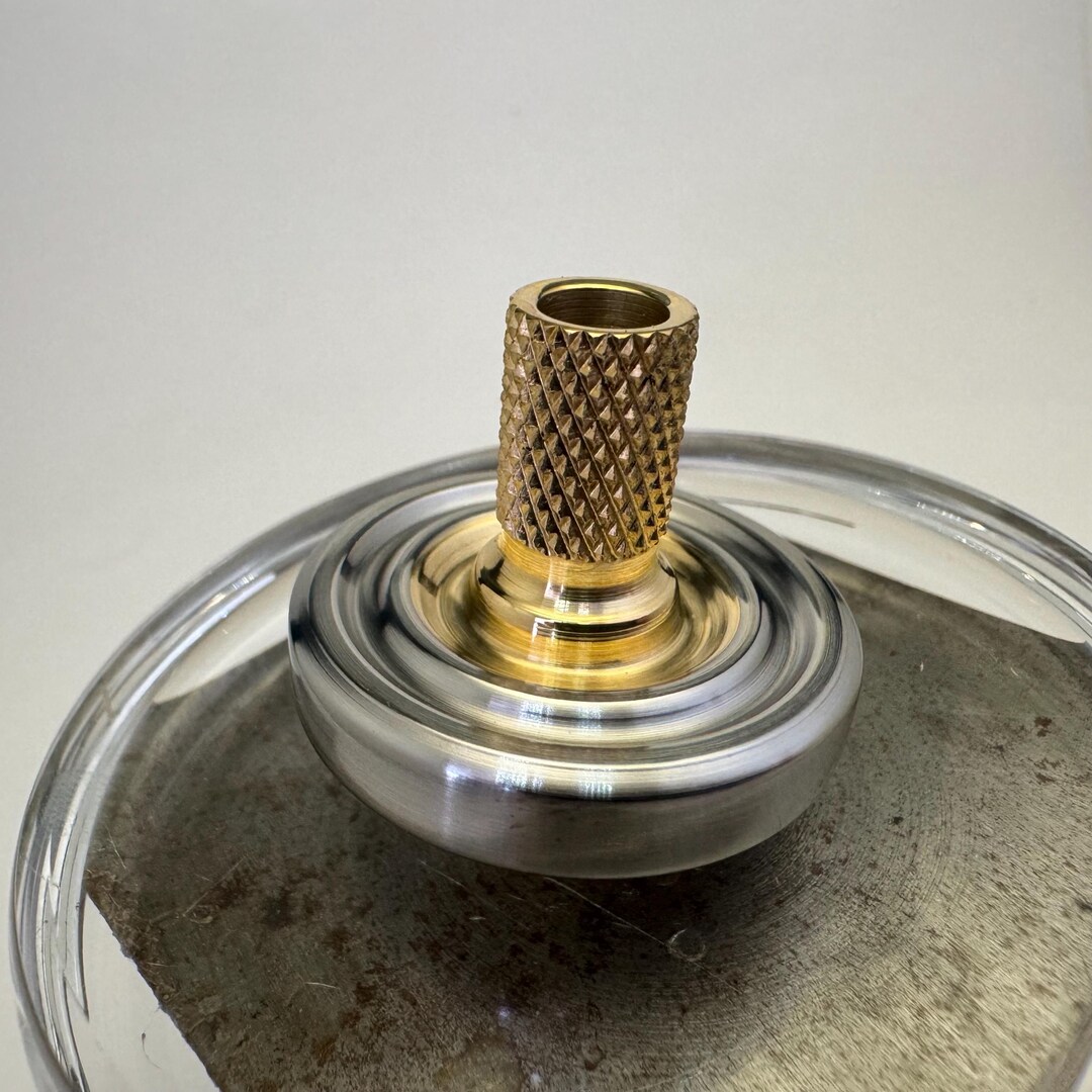 Blanco W - 1.25" (85-87g) (1/4” Sapphire) Tungsten/brass Spinning Top ...