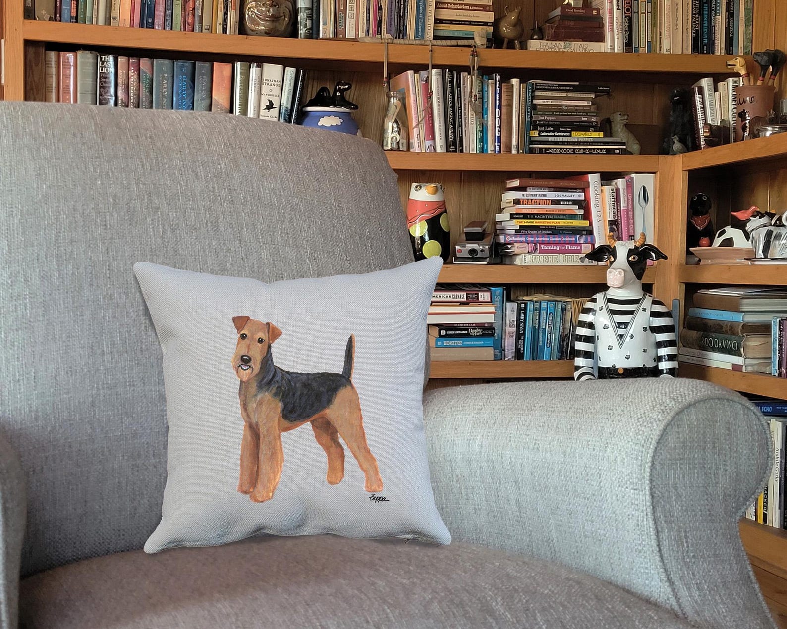 Boxer Throw Pillow: Dog Lover Home Decor - Etsy