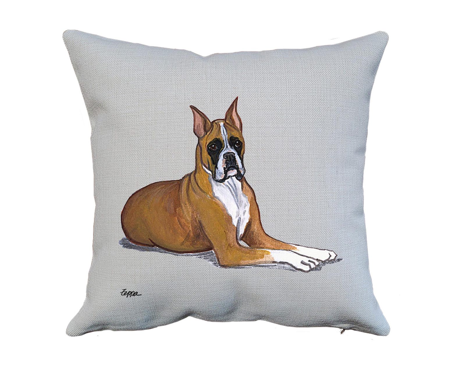 Boxer Throw Pillow: Dog Lover Home Decor - Etsy