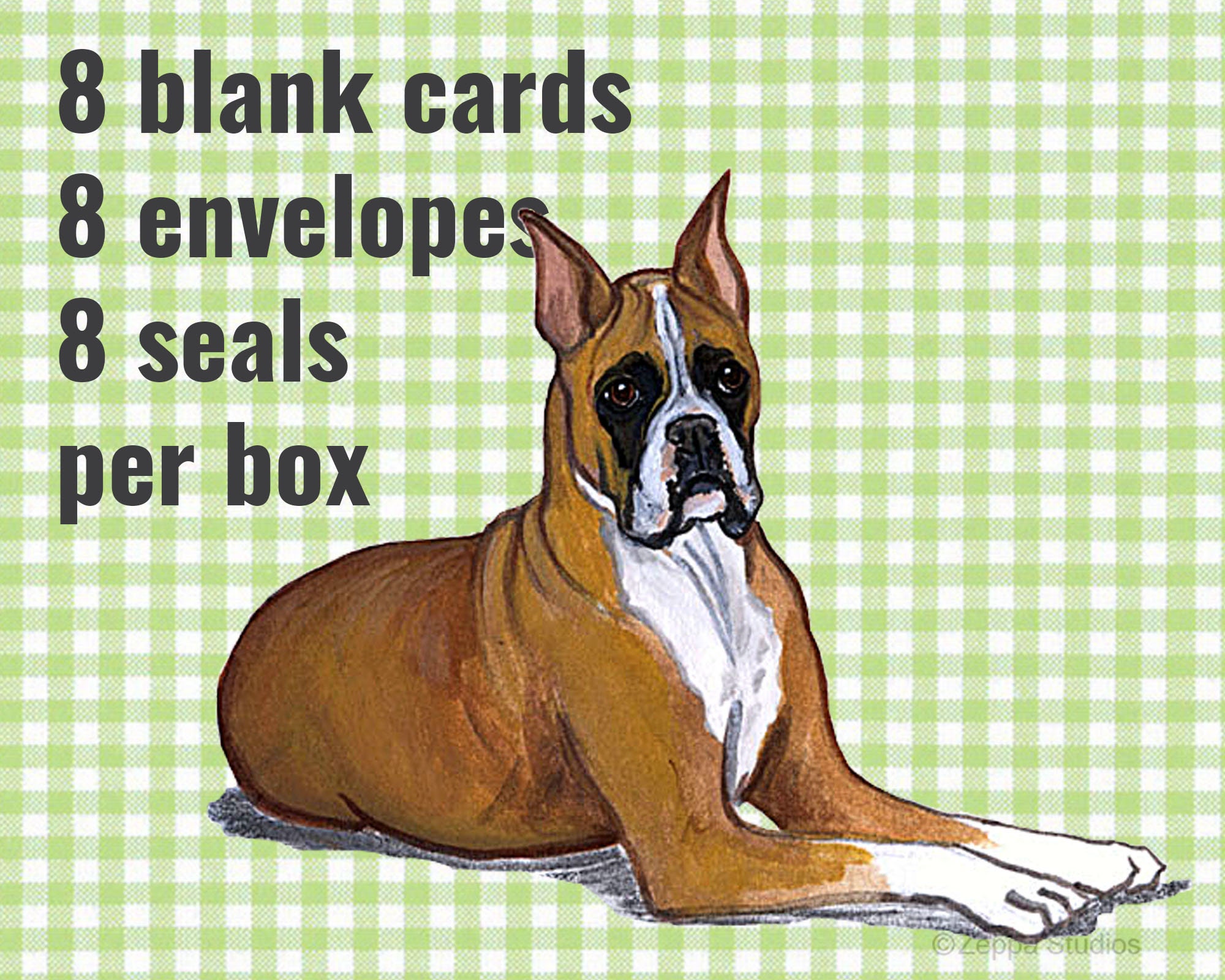Boxer Note Cards, Boxed Note Cards, Personalized Note Cards - Etsy