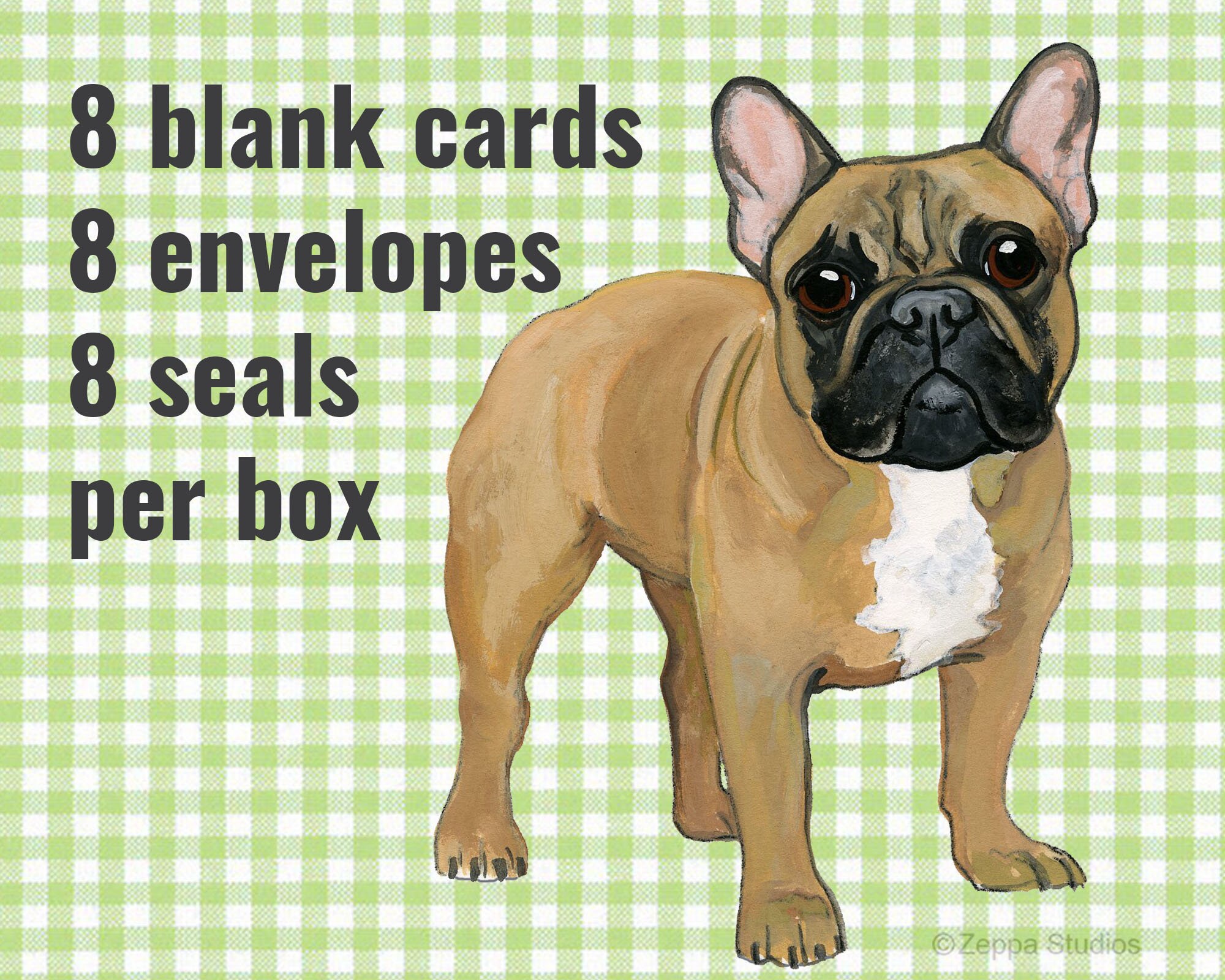 French Bulldog Note Cards, Boxed Note Cards, Personalized Note Cards - Etsy