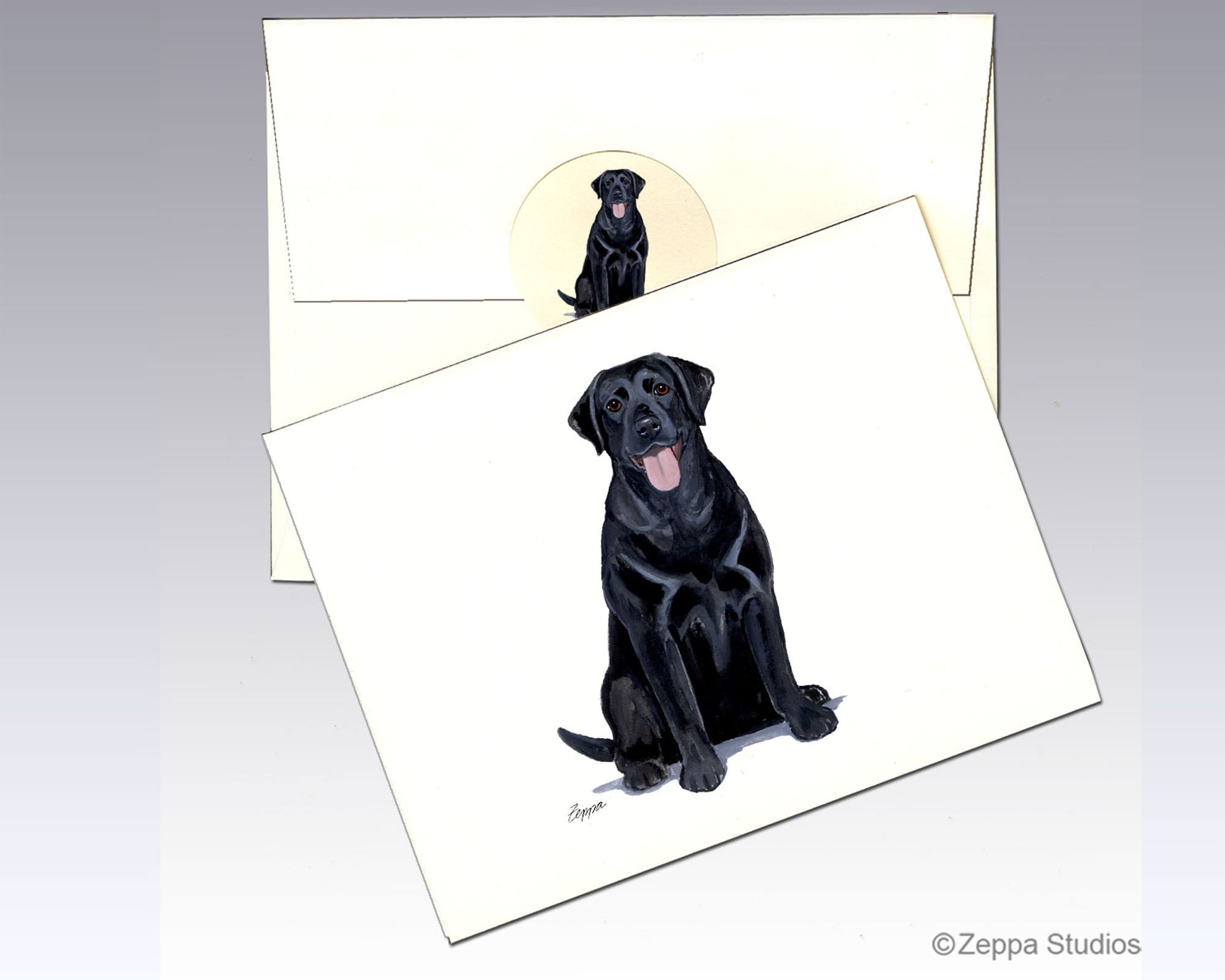 Black Labrador Note Cards, Boxed Note Cards, Personalized Note Cards - Etsy