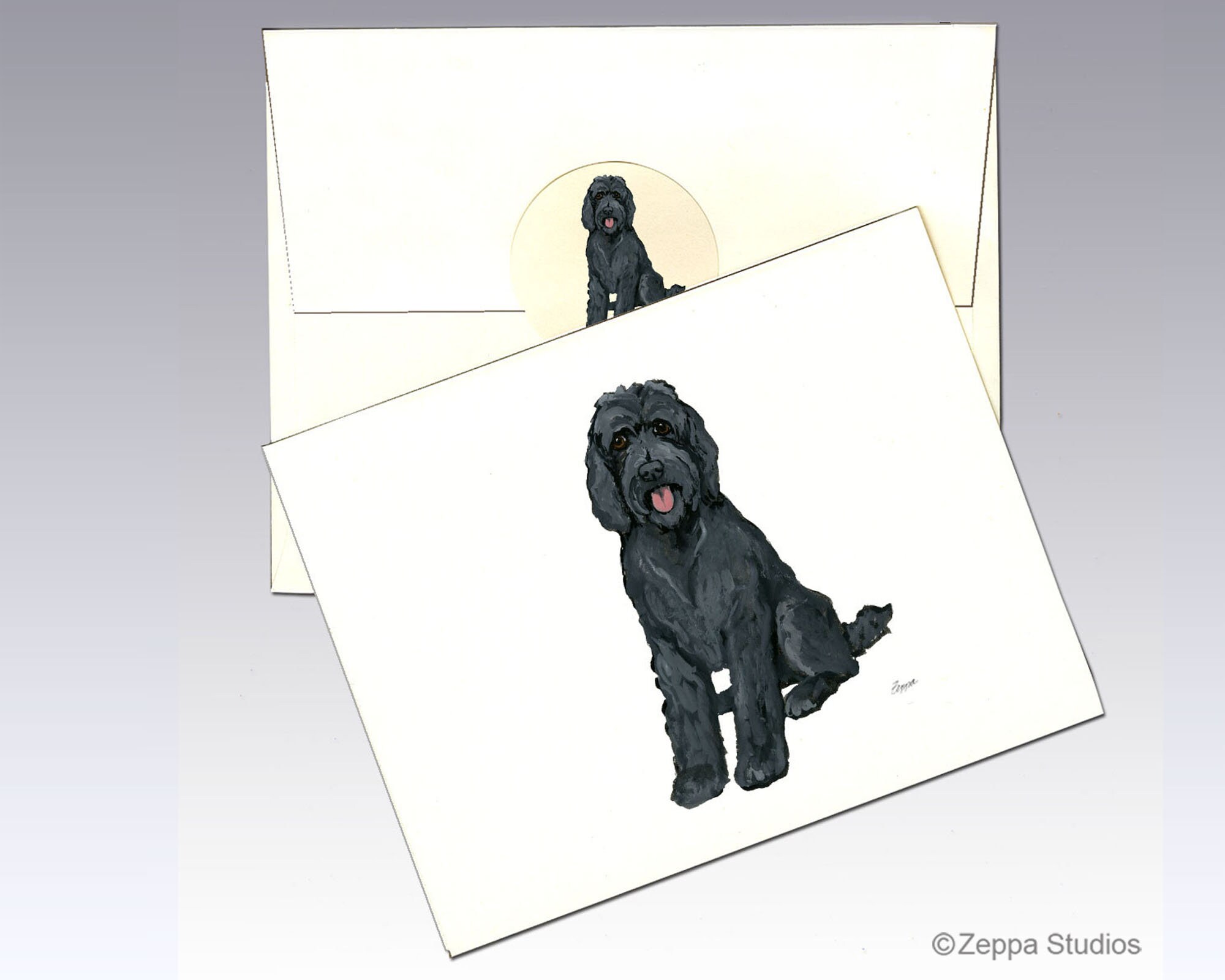 Labradoodle Note Cards Boxed Note Cards Personalized Note | Etsy