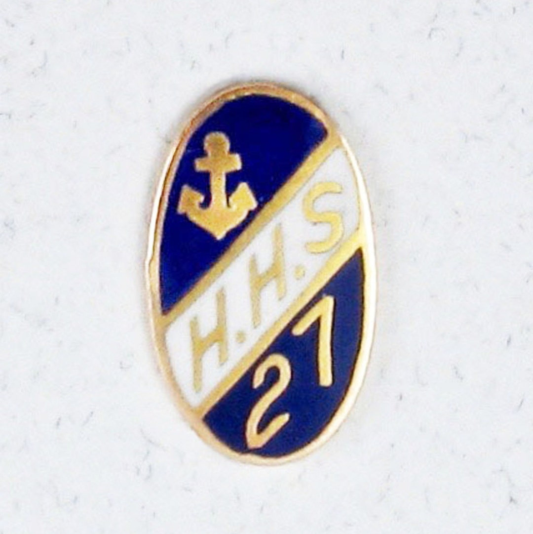 10K Gold Class of 1927 Pin, Hope H. S. Providence RI, Tiny Collectible ...