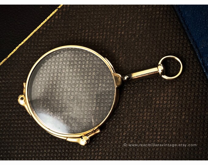 Antique Eye Glasses Lorgnettes Spectacles Folding Eyeglasses 10K Gold ...