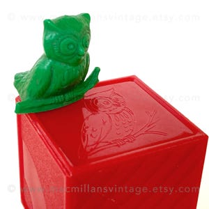 1970s Tupperware Busy Blocks Set of 17 Plastic Alphabet Blocks Red ...