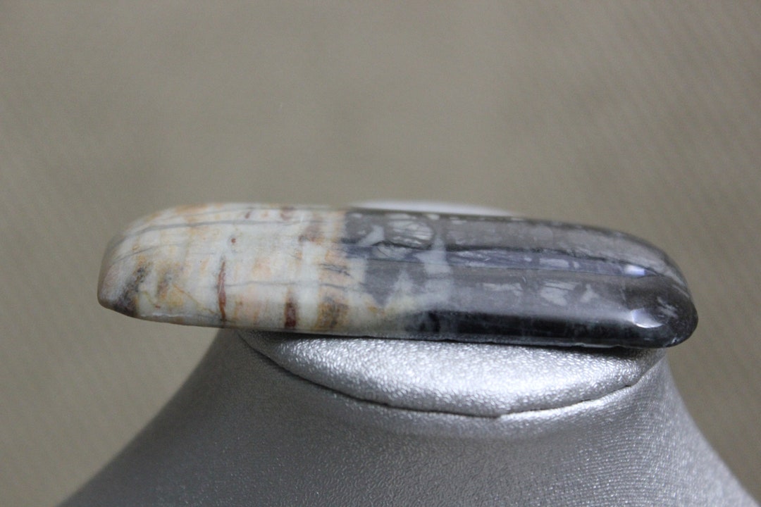 Utah Picasso Marble Natural Large Cabochon 3.25 X 1 Wire Wrapping ...