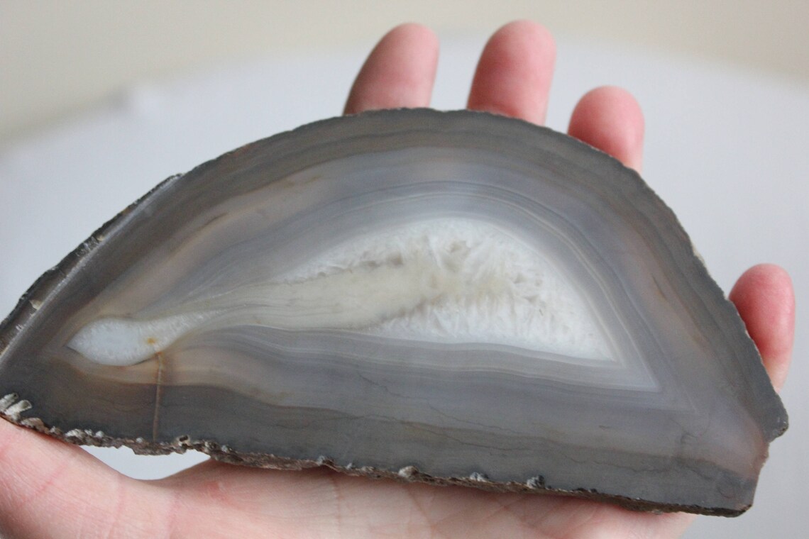 5.5 Inches X 3 Inches X 1/4 Inch Agate Slab for Display or - Etsy