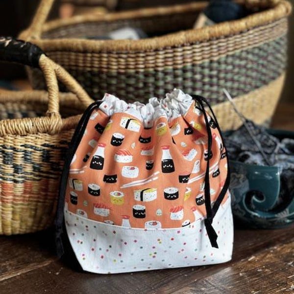 Crochet Project Bag - Etsy