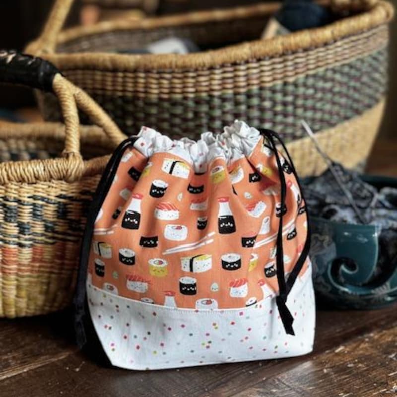Crochet Project Bag - Etsy