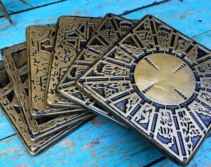 Hand Made Hellraiser Puzzle Box Coasters Set of 6 Stone Cast - Etsy Israel