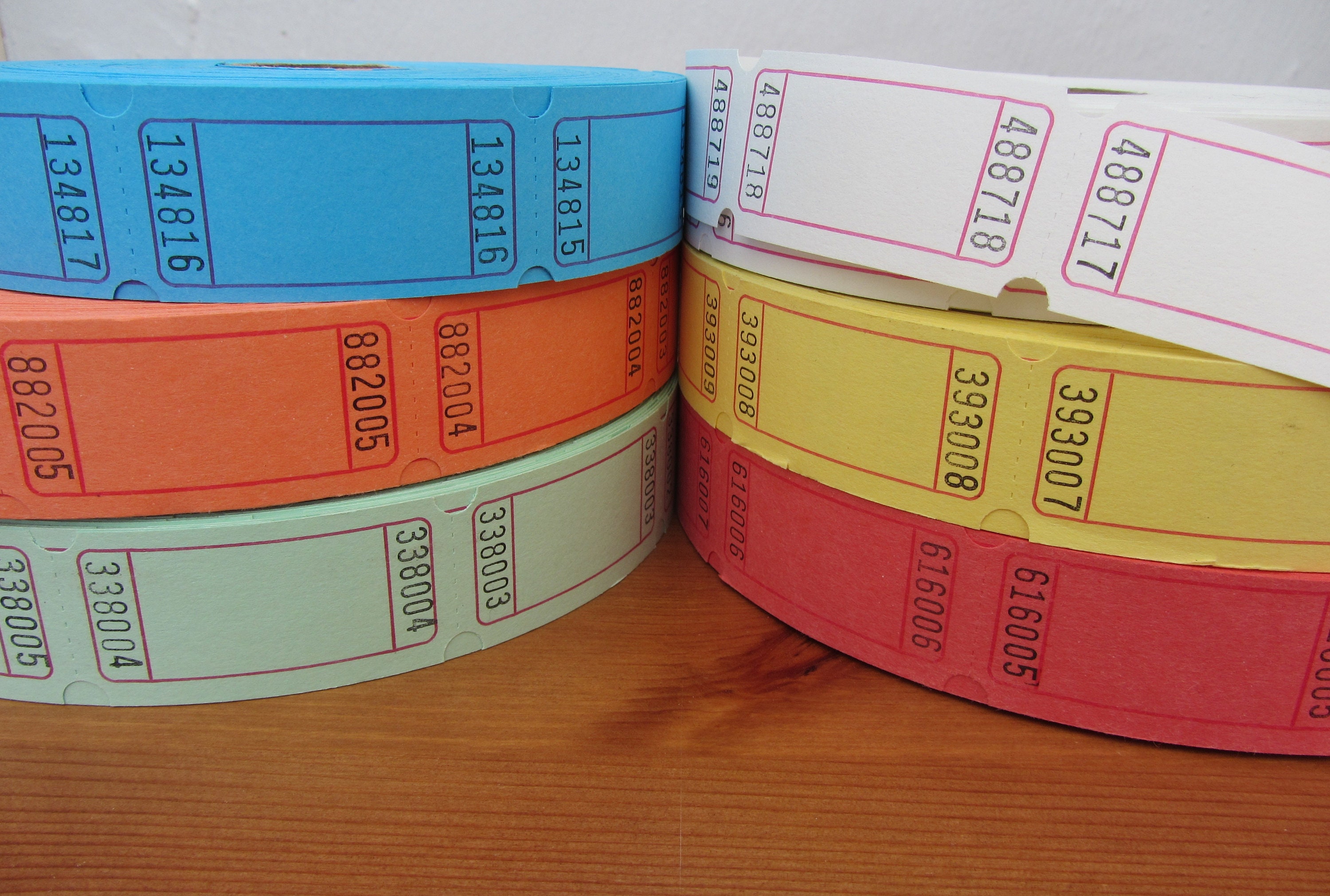 Blank Tickets Tokens Voucher Party Event Celebration Wedding - Etsy UK