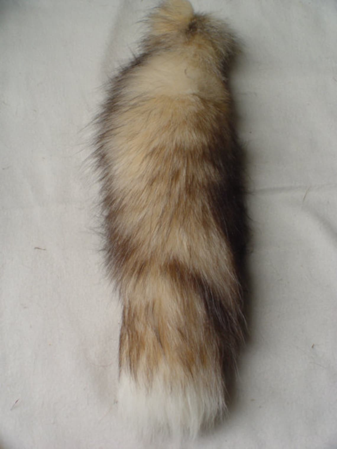 Choice of Fox Tail Key Chain 18-20 Silver Indigo | Etsy