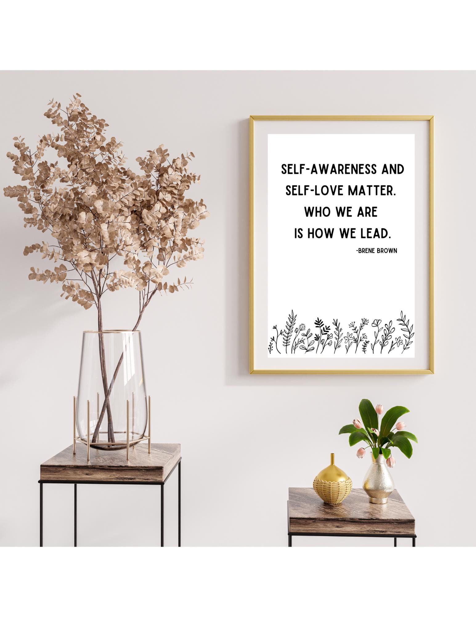 Brene Brown Quote Printable Leadership Art, Brene Brown Quote, Digital ...