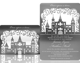Wedding Invitation Castle - Etsy