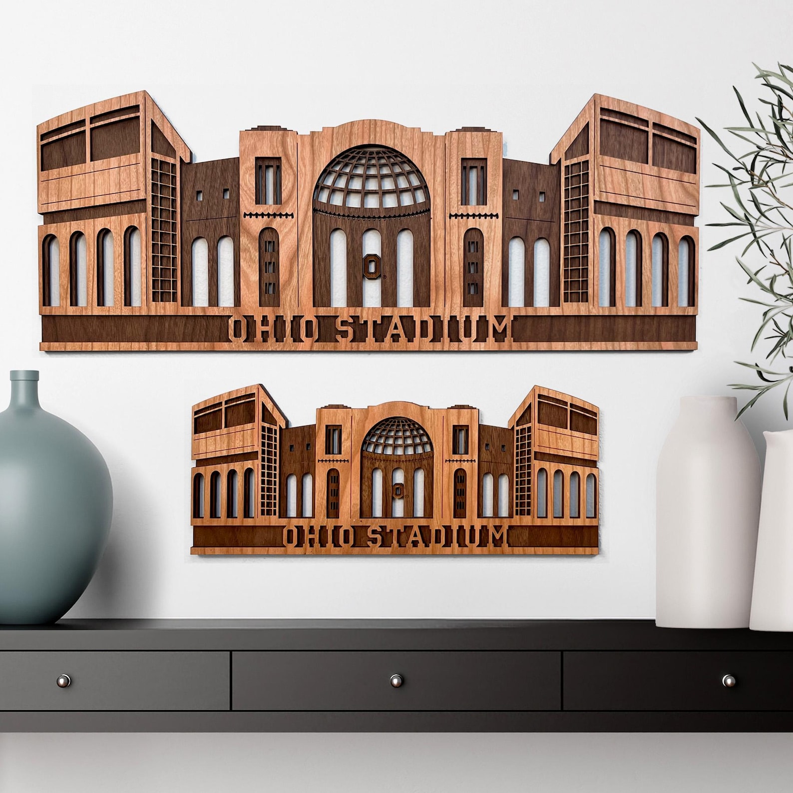 Ohio Stadium Wall Decor, Officially Licensed Ohio State University Wall ...