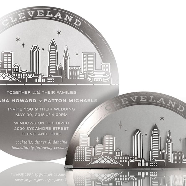 Cleveland Invitation - Etsy