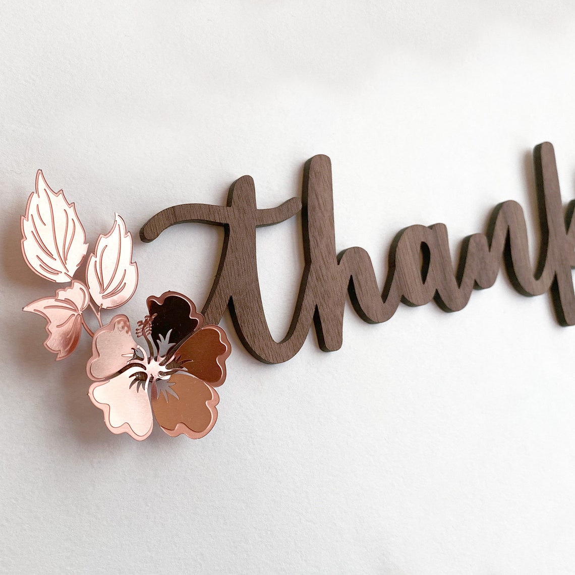 Grateful Thankful Blessed Word Art Home Decor Home Decor - Etsy
