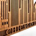 Chicago Skyline Wall Decor, City of Chicago Illinois Laser Cut Wood ...