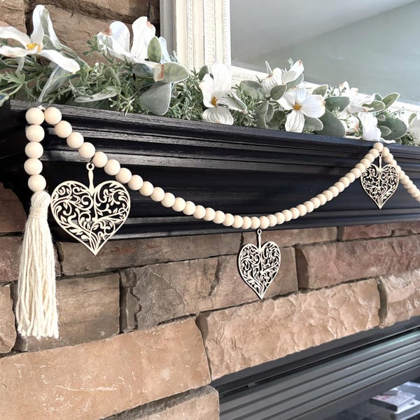 Heart Garland - Etsy