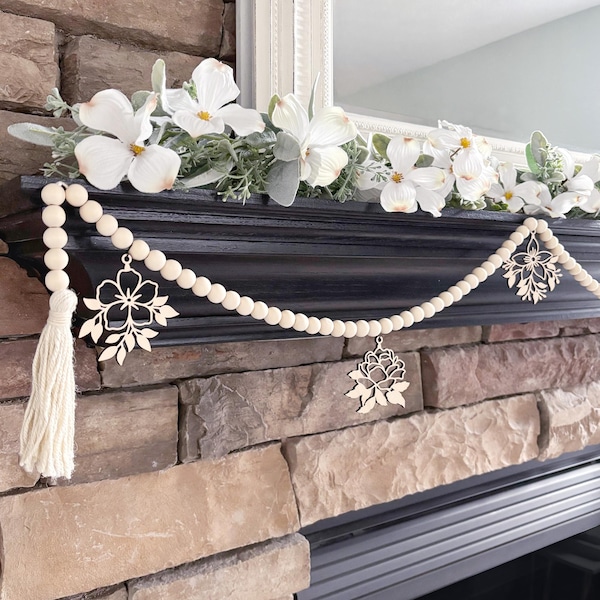 Spring Floral Garland - Etsy