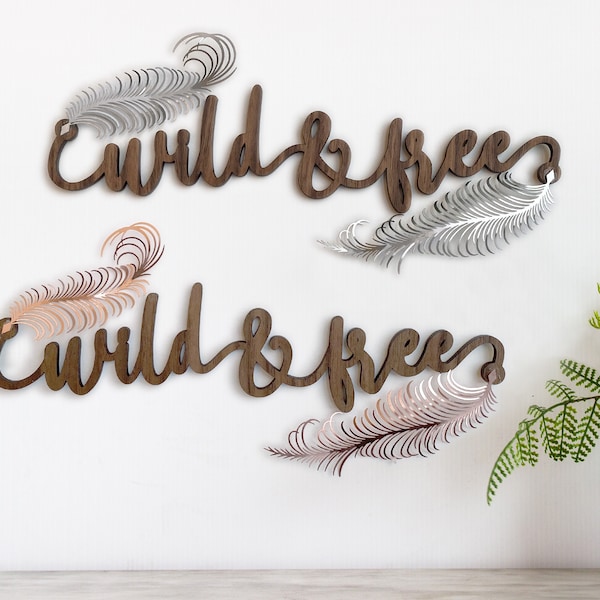 Wild and Free Art - Etsy