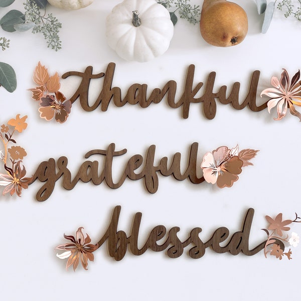 Thanksgiving Decorations Table - Etsy