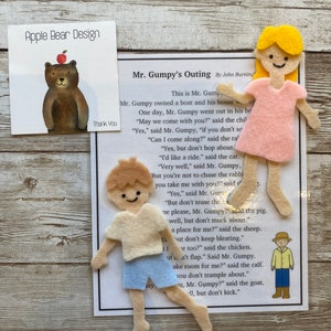 Felt Board Story Set: Mr. Gumpy's Outing - Etsy