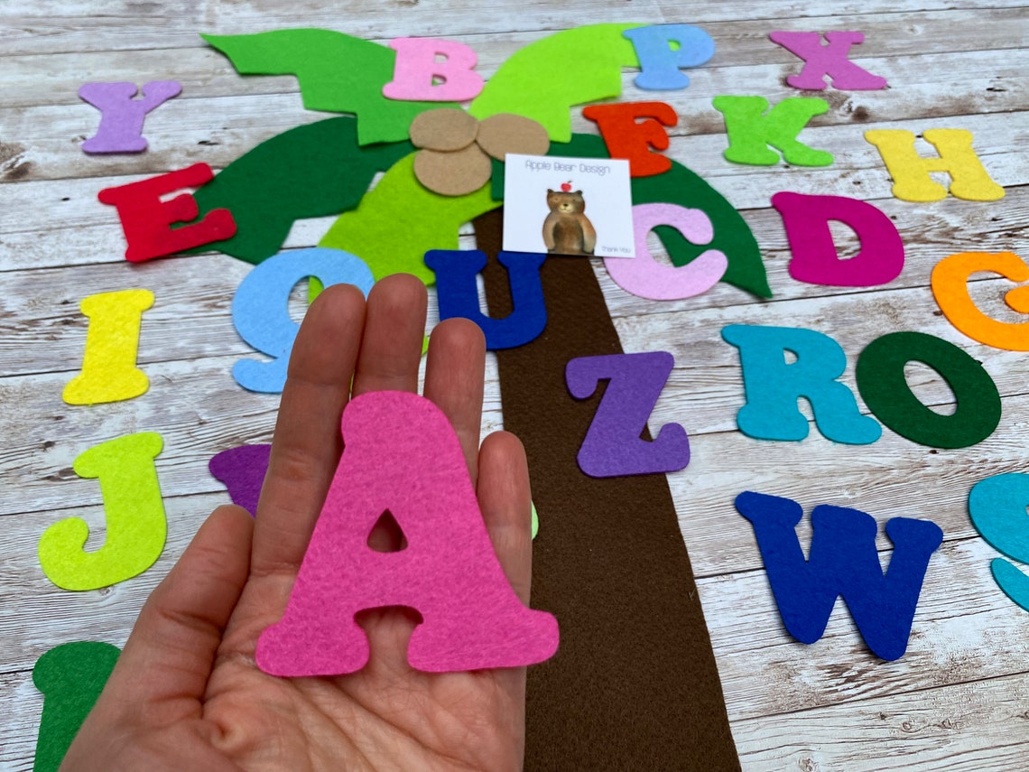 Felt Board Story Set: Chicka Chicka Boom Boom Capital - Etsy