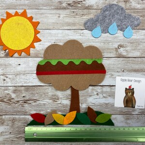 Children Felt Story: Fall is Not Easy - Etsy Canada