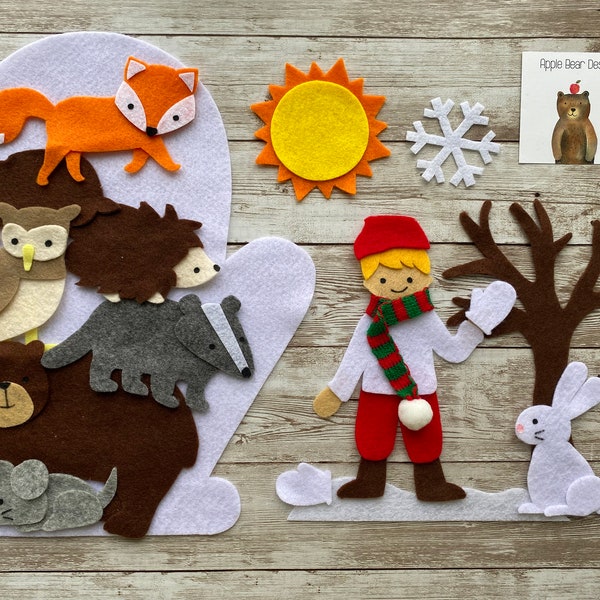 Felt Board Story Set - Etsy