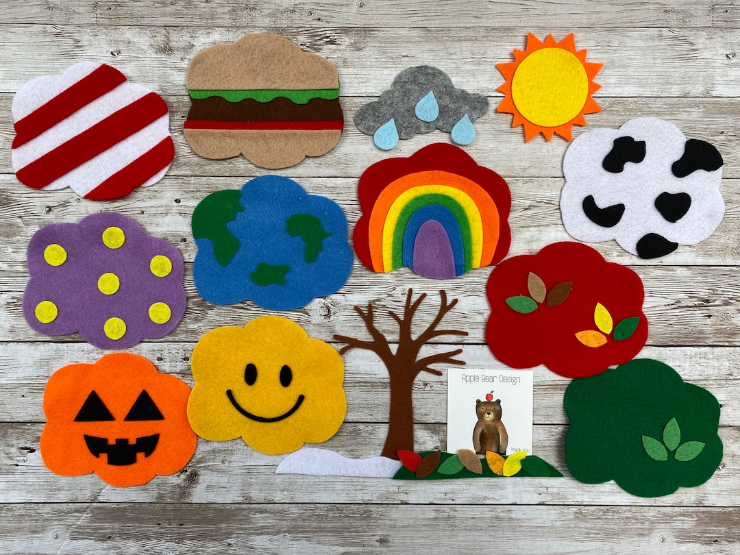 Children Felt Board Story: Fall is Not Easy - Etsy