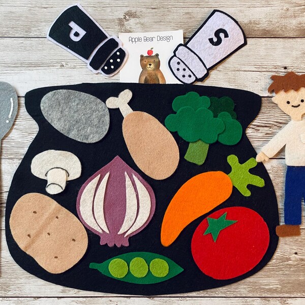 Felt Board Story Set - Etsy