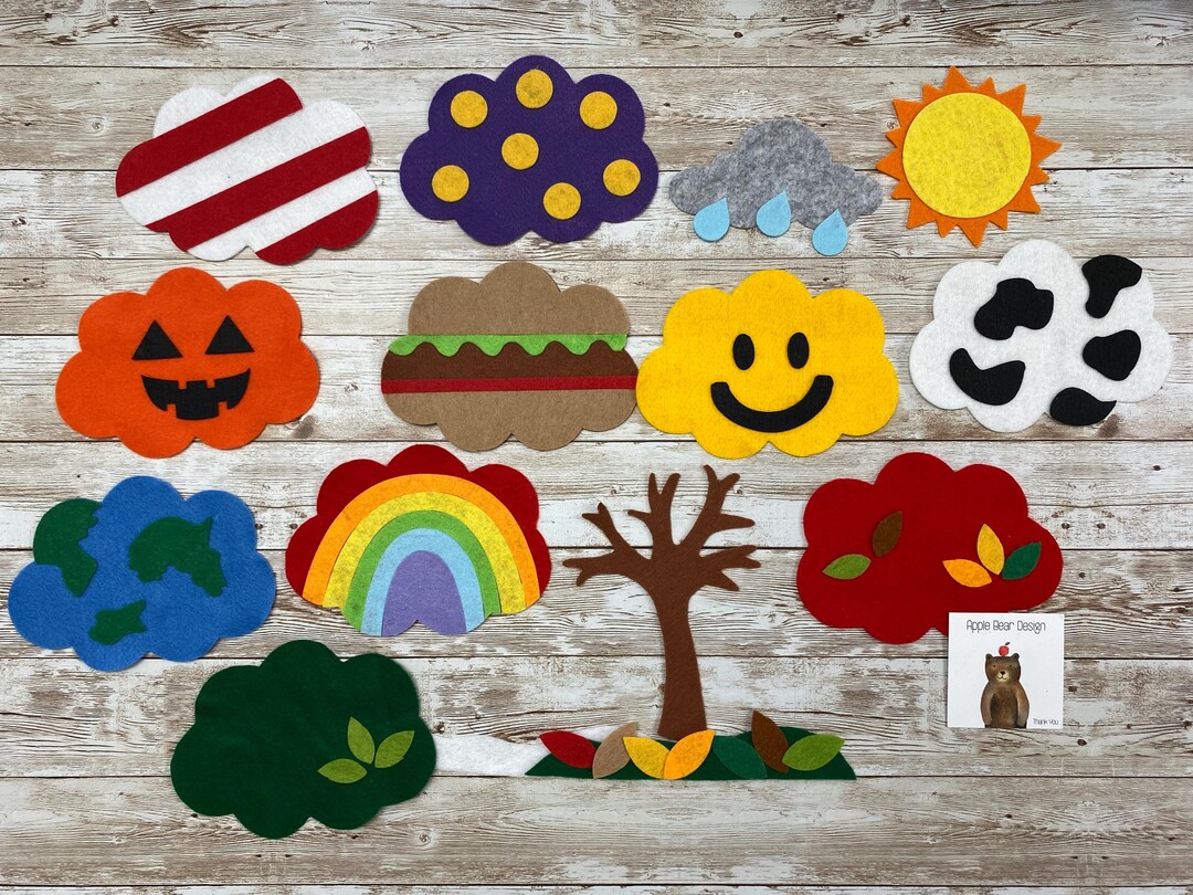 Children Felt Story: Fall is Not Easy - Etsy Canada