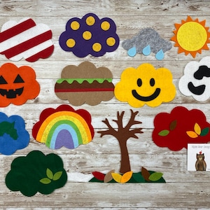 Children Felt Story: Fall is Not Easy - Etsy Canada